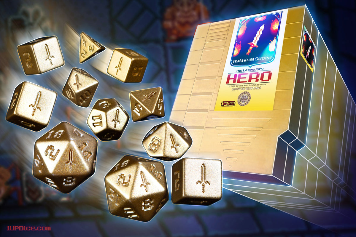1-UP Dice: Mythical Sword: Master Edition — Game Haven