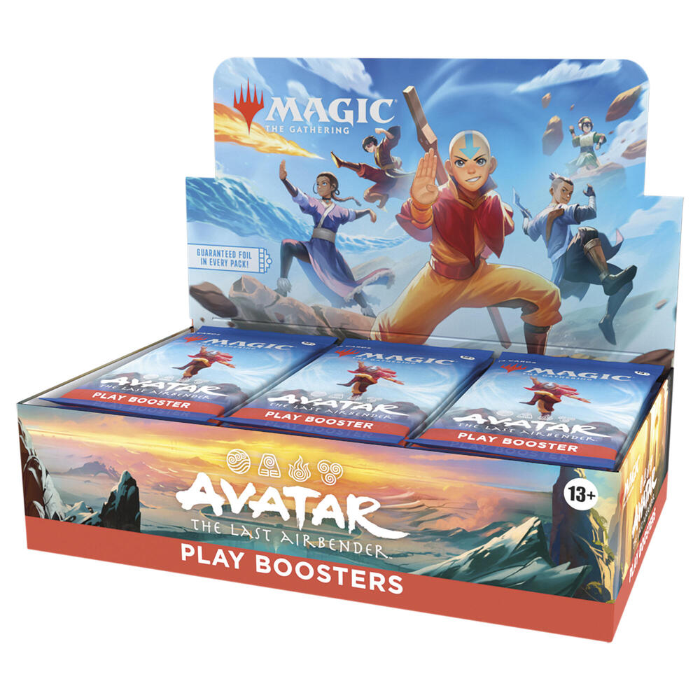 Magic The Gathering: Avatar The Last Airbender Play Booster Box — Game ...