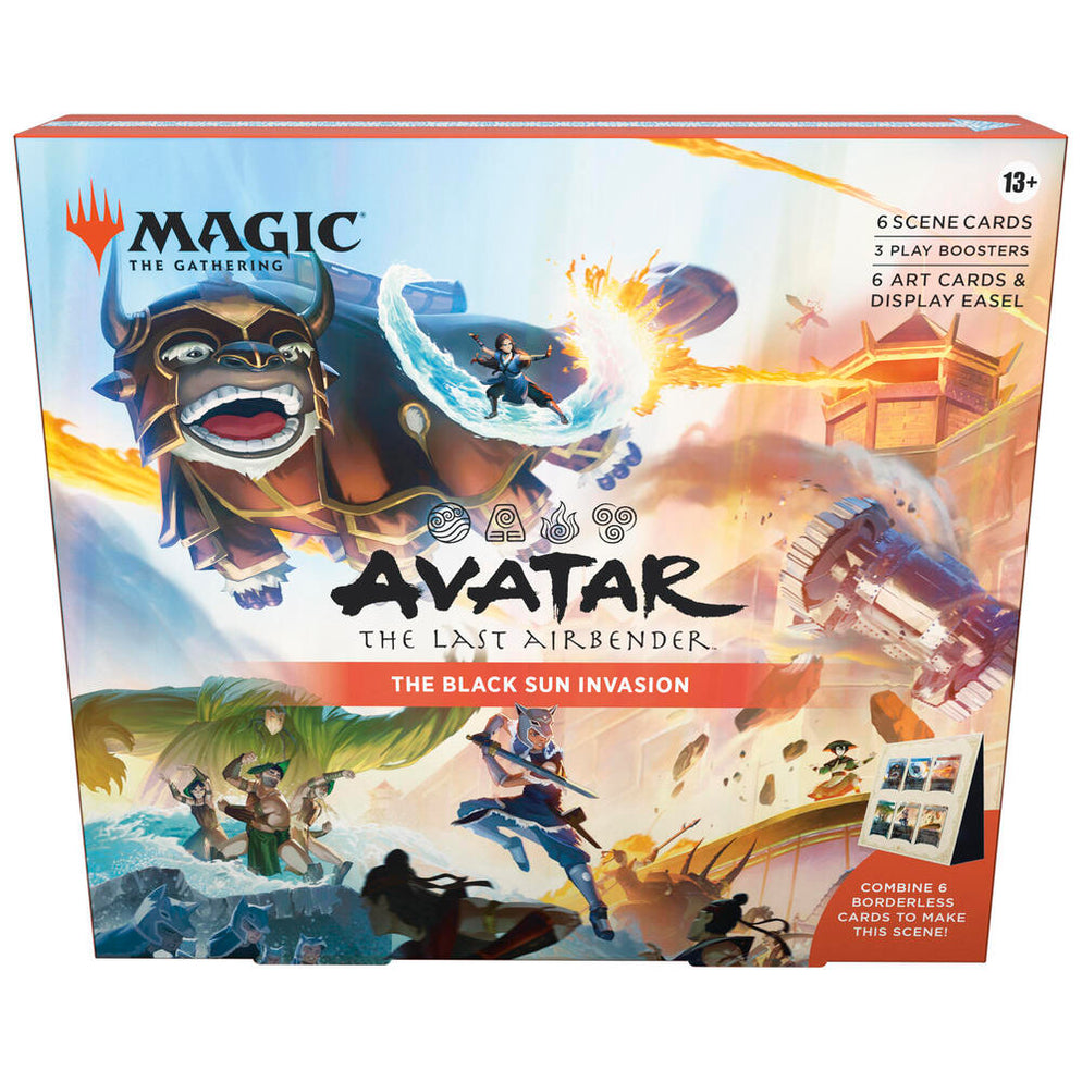Magic: The Gathering - Avatar The Last Airbender Scene Box (The Black ...