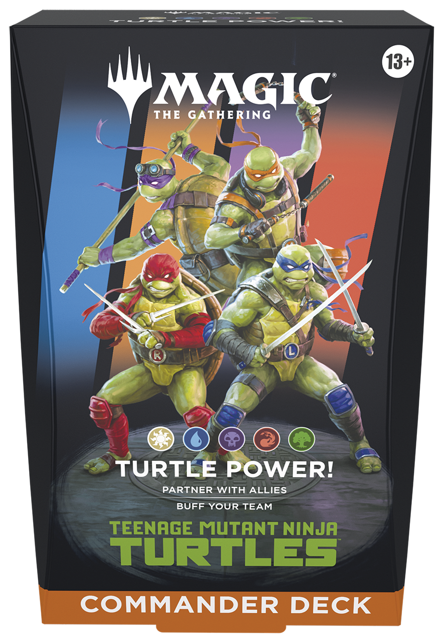 Magic The Gathering: Teenage Mutant Ninja Turtles Commander Deck — Game ...