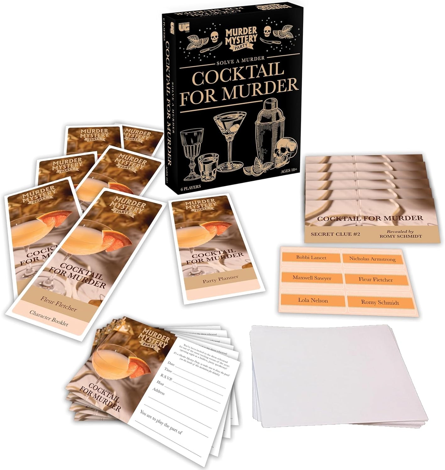 Murder Mystery Party: Cocktail for Murder — Game Haven