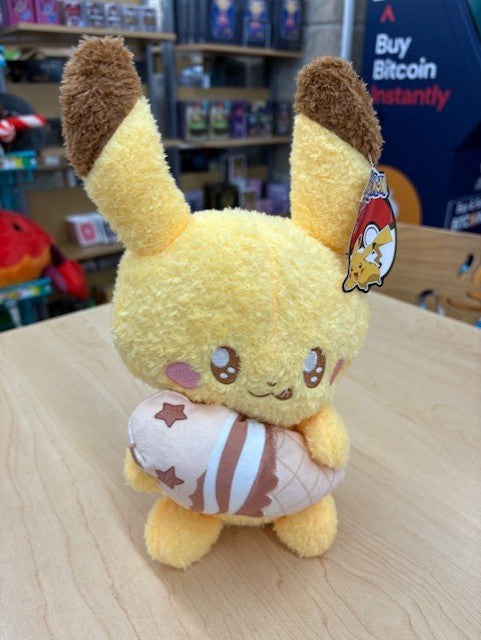 Pokemon Pikachu Fuzzy Holding Icecream Cone — Game Haven