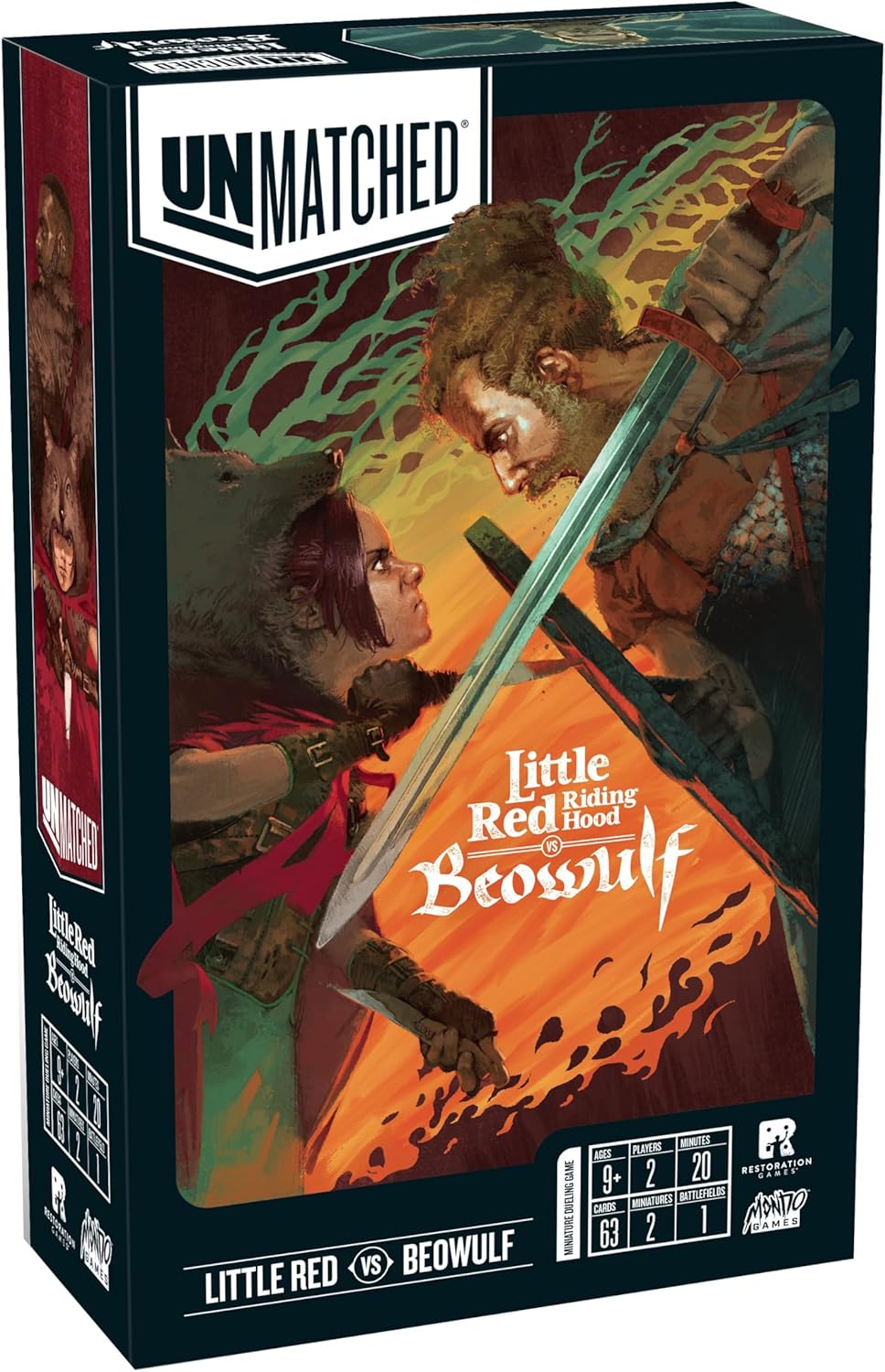 Unmatched: Little Red Riding Hood vs Beowulf — Game Haven